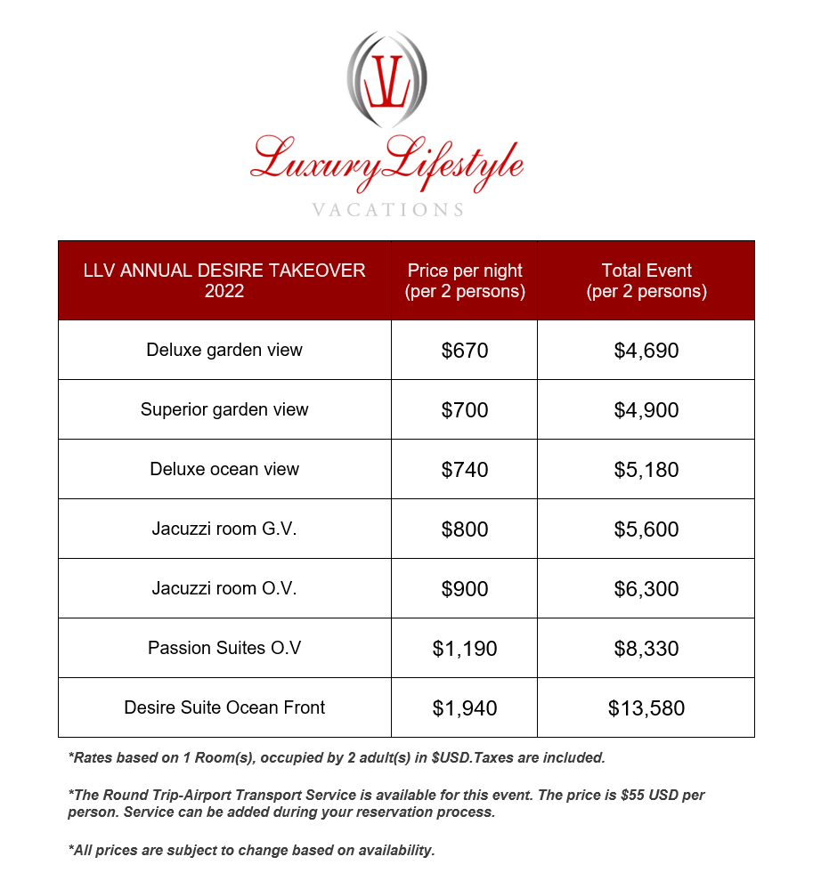 LLV Club | Luxury Lifestyle Vacations